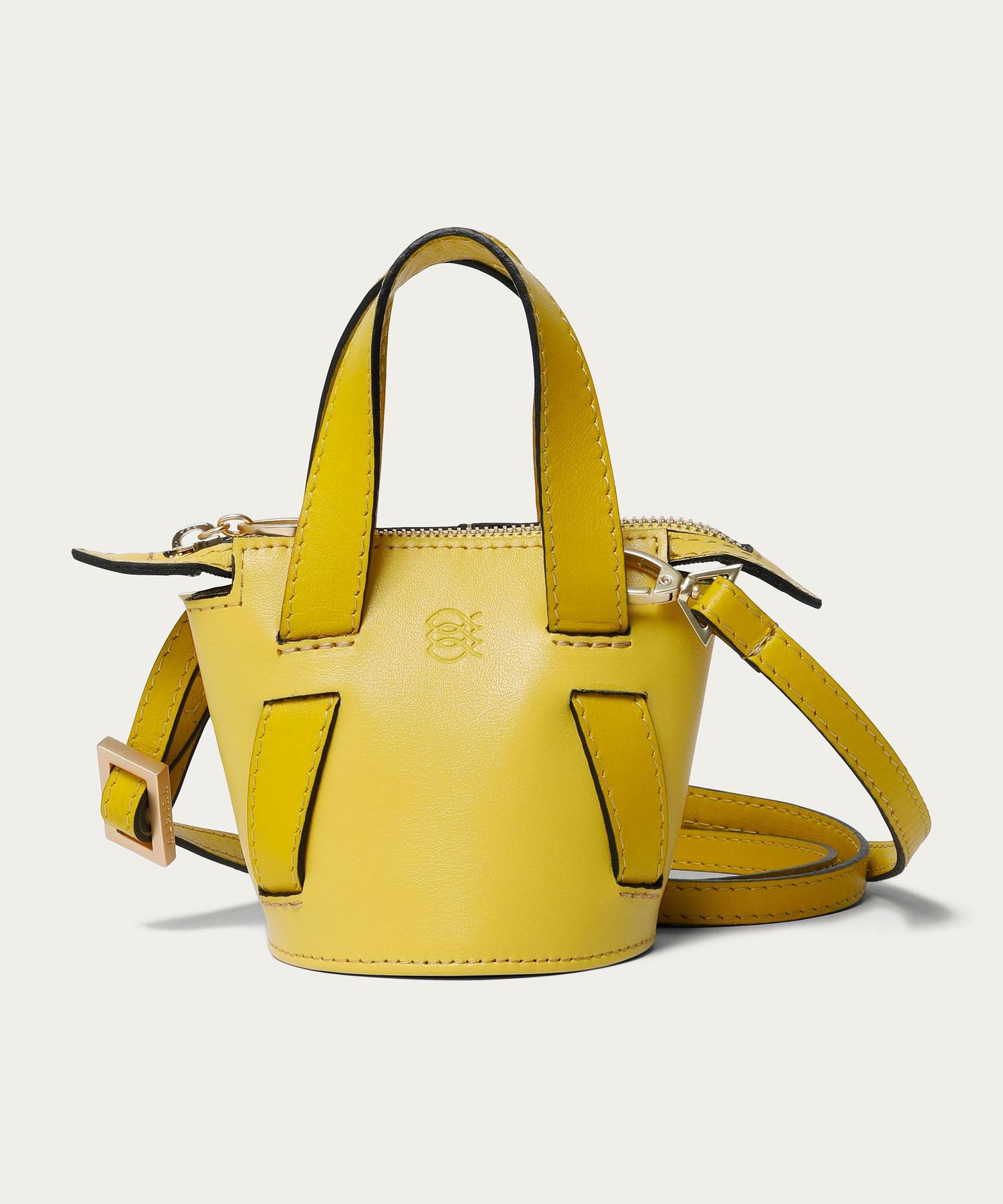 Yellow Mini Bucket Bag – Almira